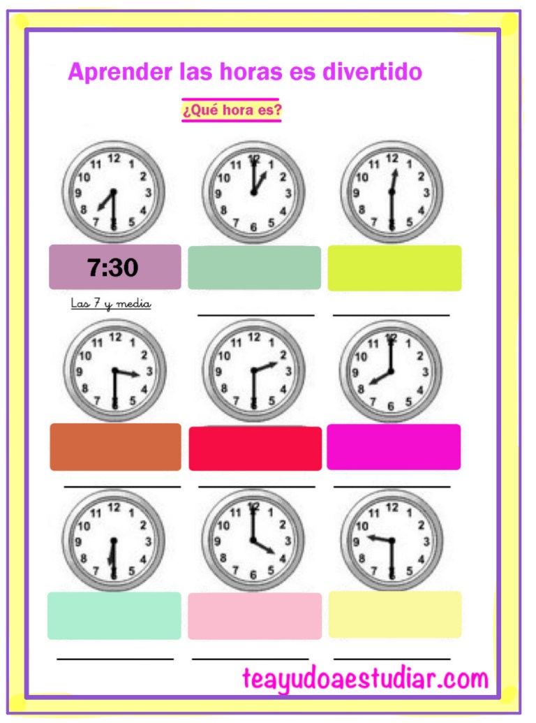 El reloj analógico y digital